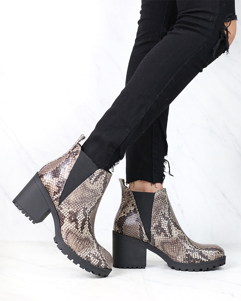 Dirty Laundry - Lisbon Platform Leather Bootie - More Colors – Shop Hearts