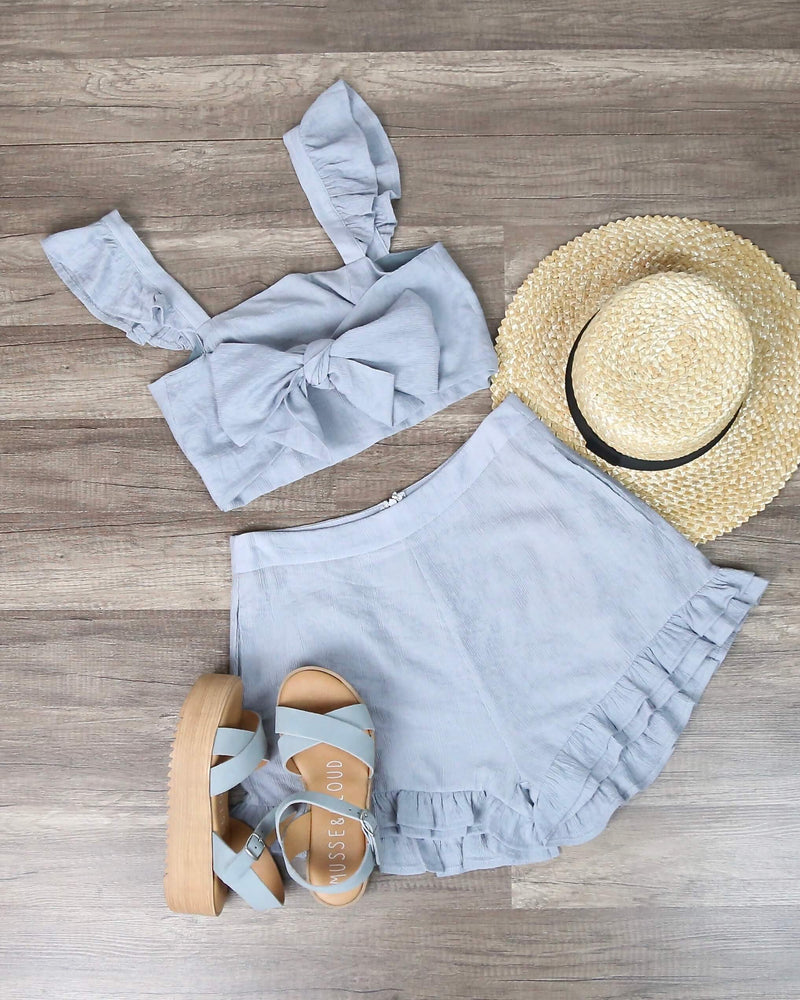 Around the World - Ruffled Two Piece Set - More Colors – Shop Hearts