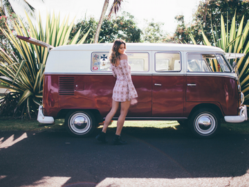 Final Sale - YIREH Hawaii Maize Bell Sleeve Dress in Sand Dollar – Shop ...