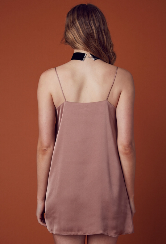Kate Satin Shift Slip Dress in More Colors – Shop Hearts