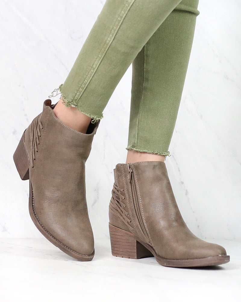 Very Volatile - Merrick Lace Back Booties in More Colors – Shop Hearts