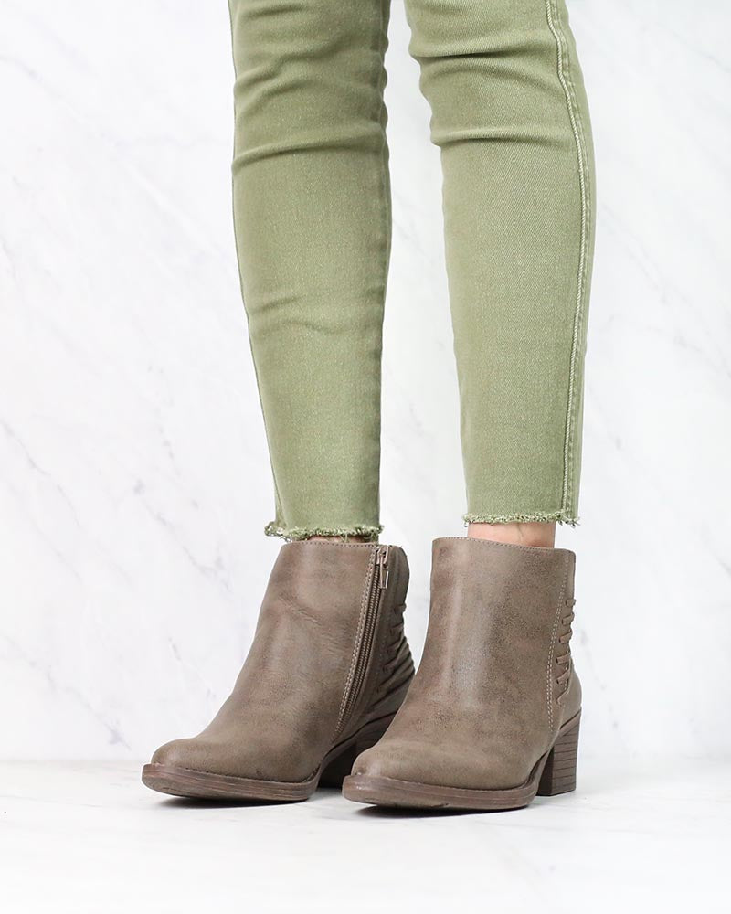 Very Volatile - Merrick Lace Back Booties in More Colors – Shop Hearts