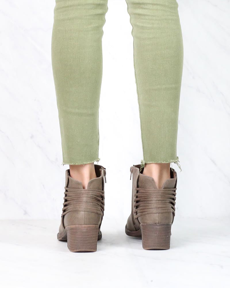 Very Volatile - Merrick Lace Back Booties in More Colors – Shop Hearts