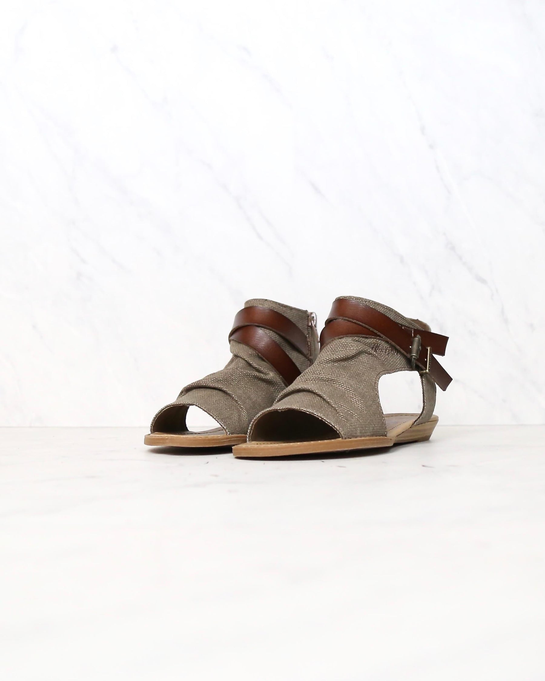 Blowfish - Balla Sandal in Brown Rancher/Whiskey Dyecut – Shop Hearts