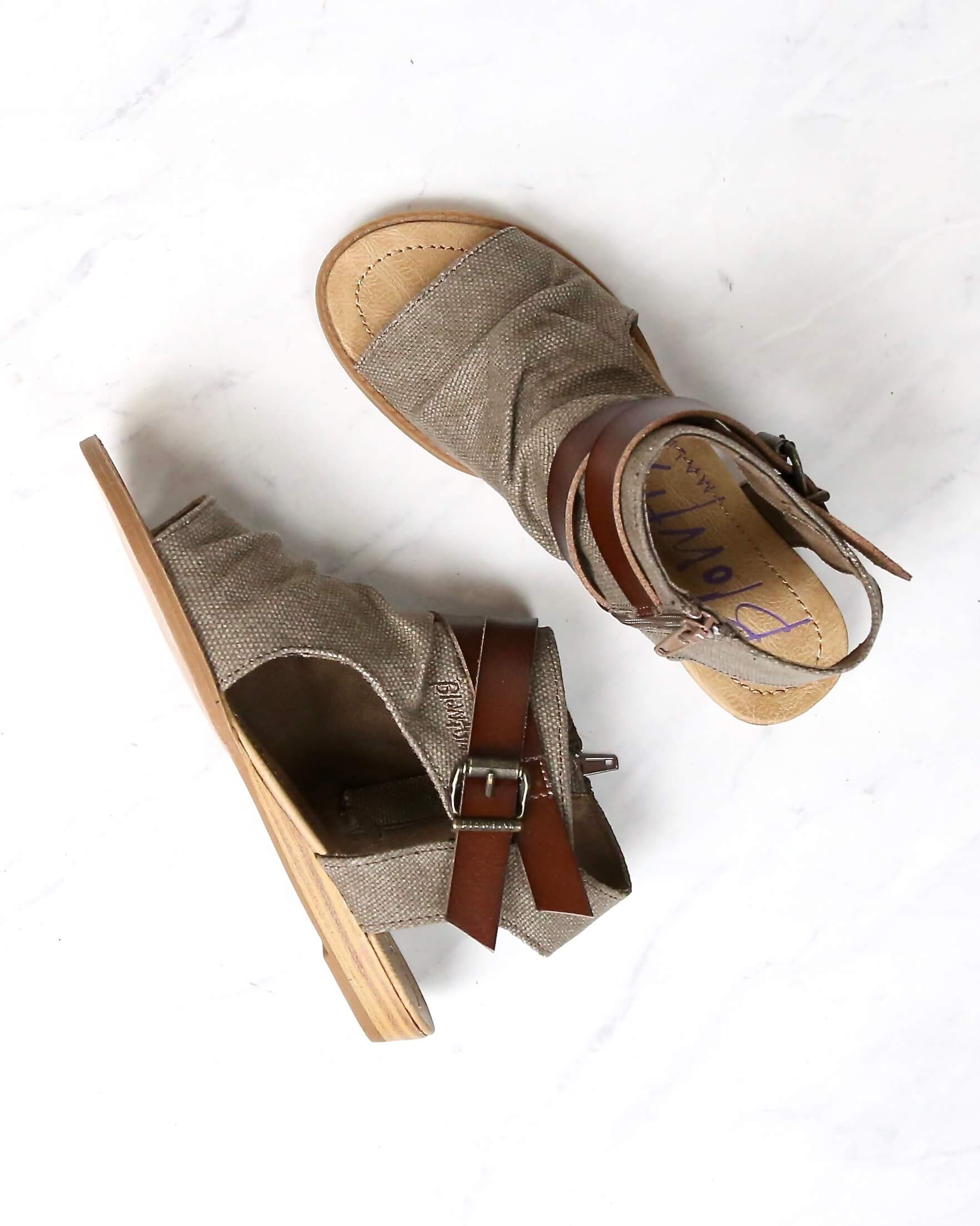 Blowfish - Balla Sandal in Brown Rancher/Whiskey Dyecut – Shop Hearts