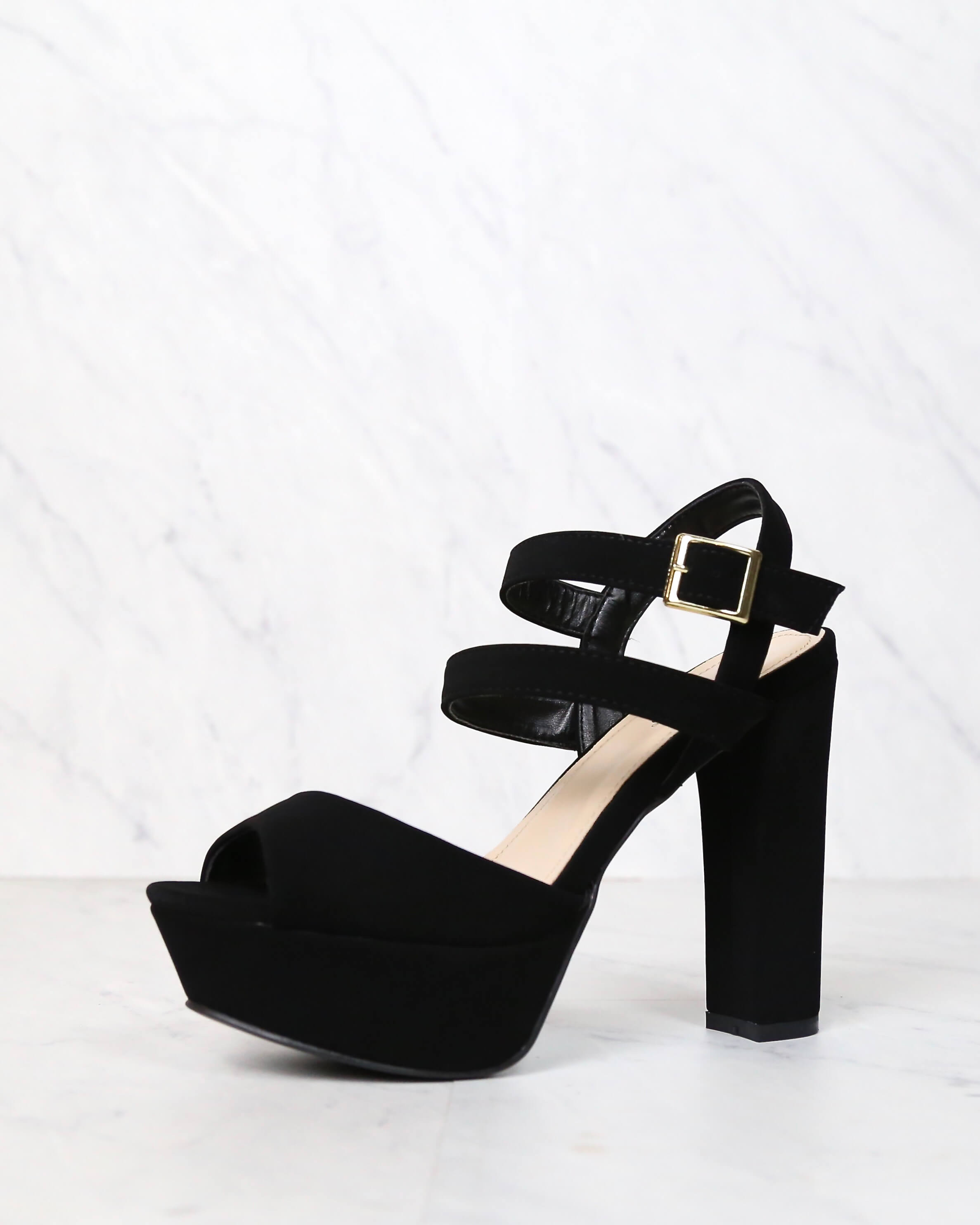 Double Strap Platform Pumps in More Colors – Shop Hearts