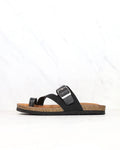 bc footwear - summer boxer sandals women's junior black metallic gold ...