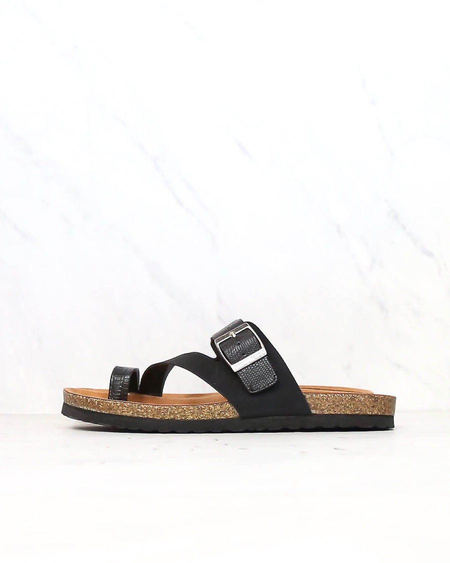 bc footwear - summer boxer sandals women's junior black metallic gold ...