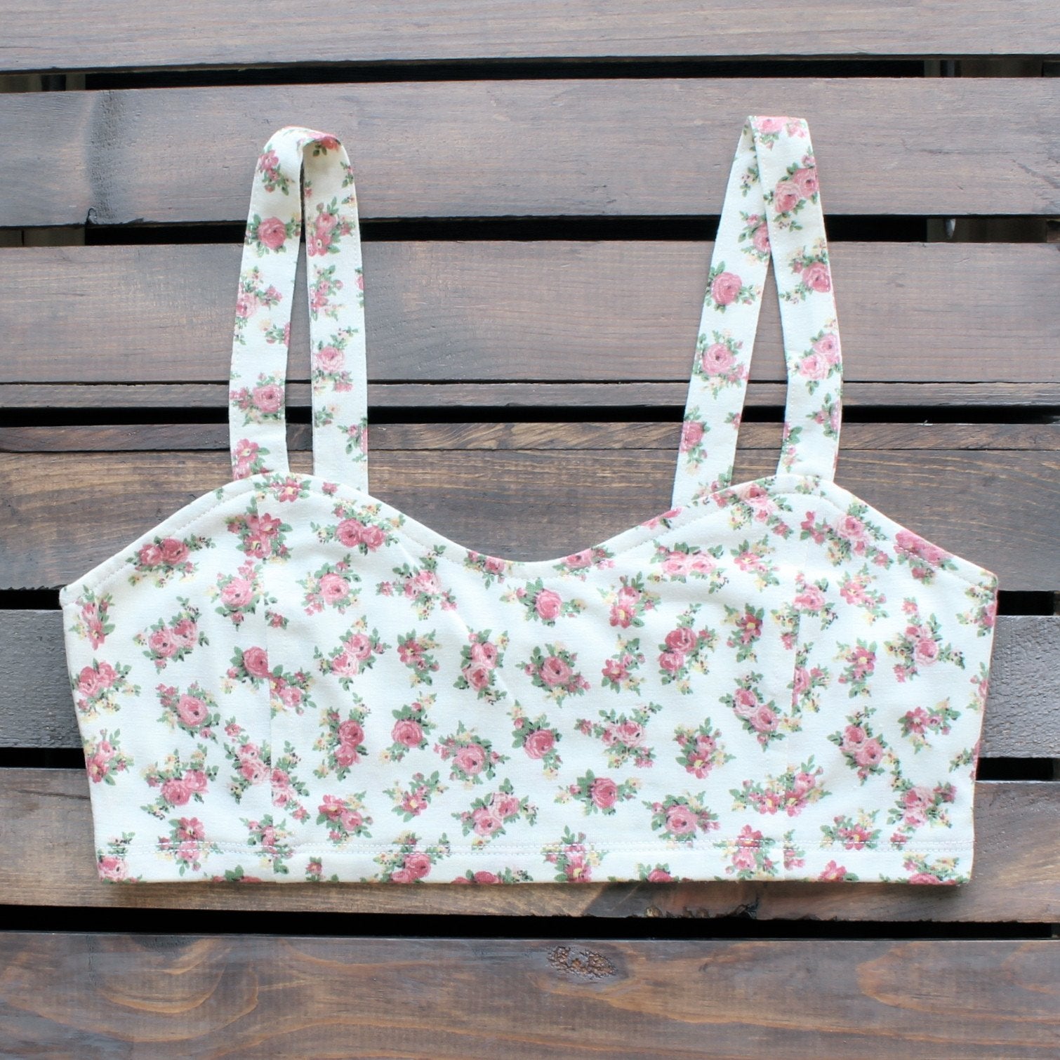 Floral Caged Bralette – Shop Hearts