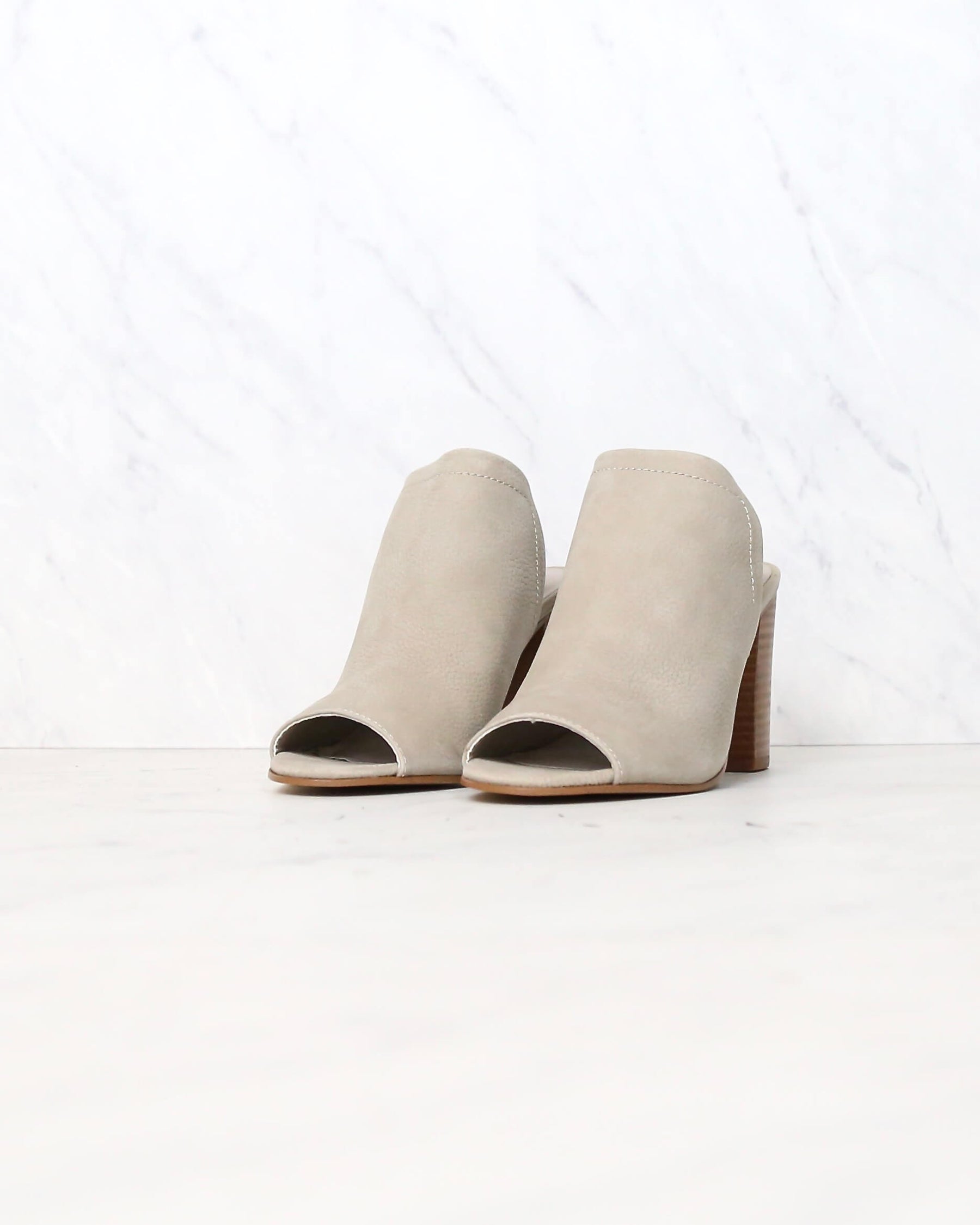 Sbicca - Lova Block-Heel Mules in Grey – Shop Hearts