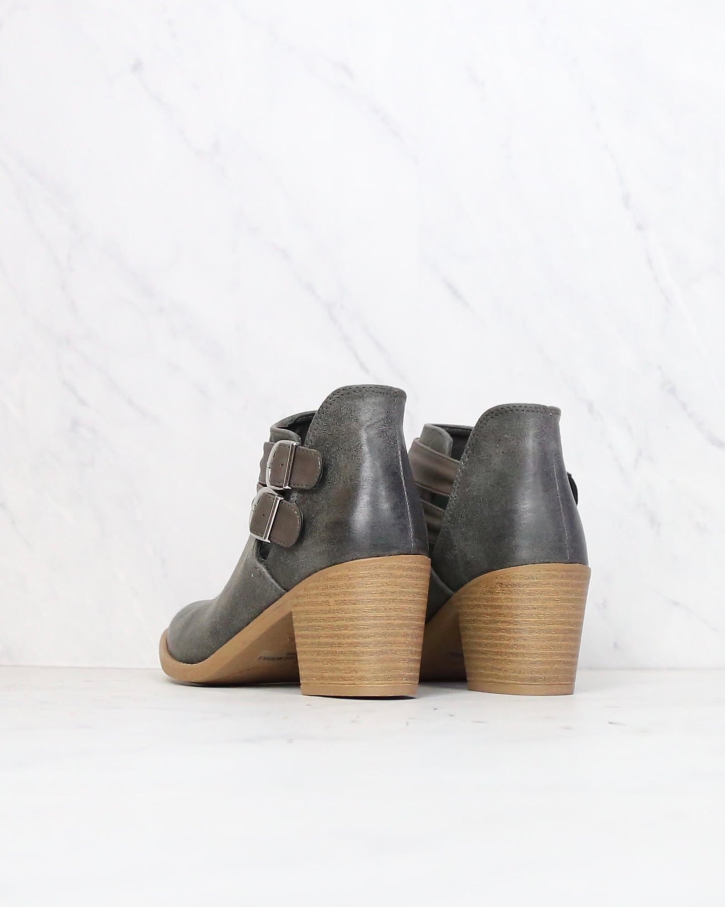 Rascal Western Inspired Booties in Grey – Shop Hearts